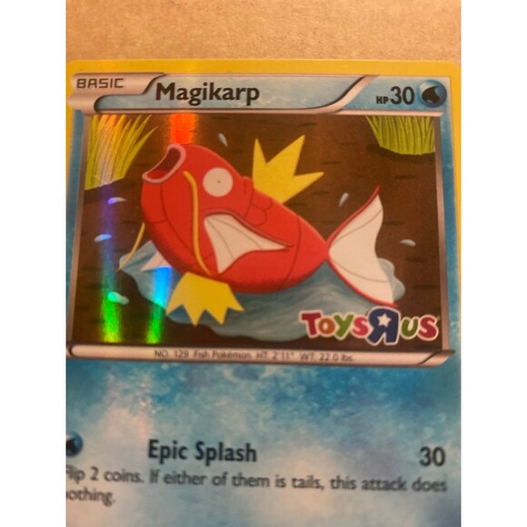 Pokemon | Other | Magikarp Toysrus Promo Holo 22 Pokmon Card | Poshmark